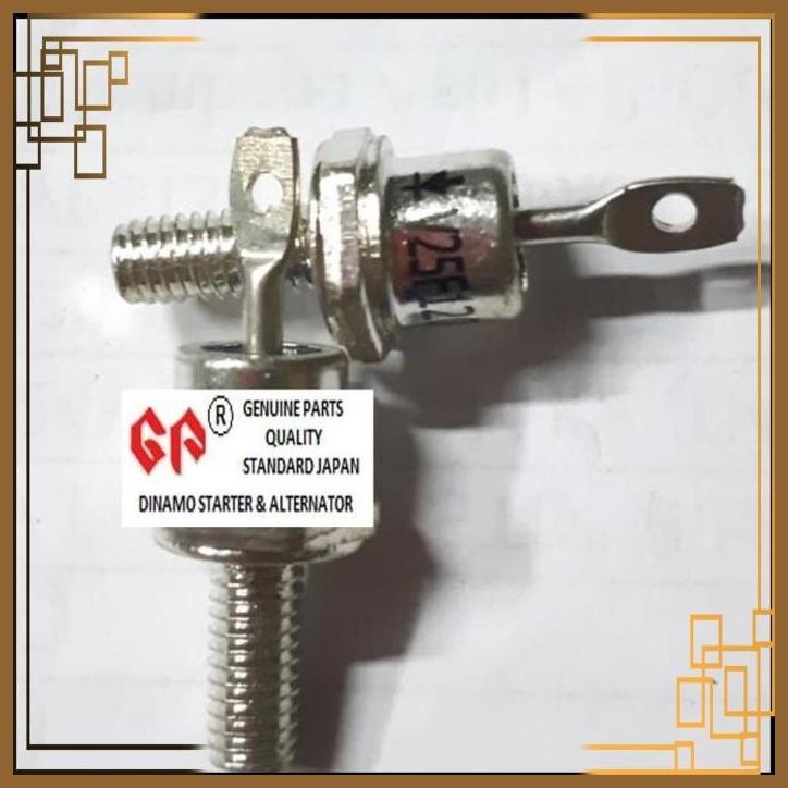 Jual [PTD] DIODE (+) GP GENSET V25 FR120 / BAUT | Shopee Indonesia