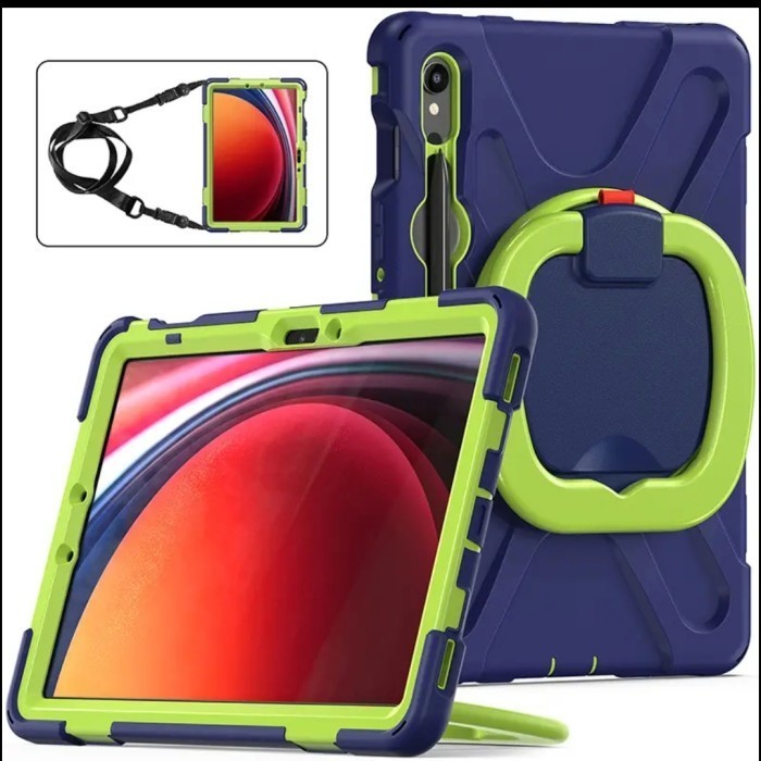 Jual Casing Armor Ring 360 free Tali Samsung Galaxy Tab S9 11inch ...