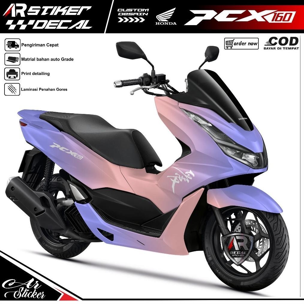 Jual Decal Stiker PCX 160 Polos Full Body Stiker Dekal Motor Honda PCX ...