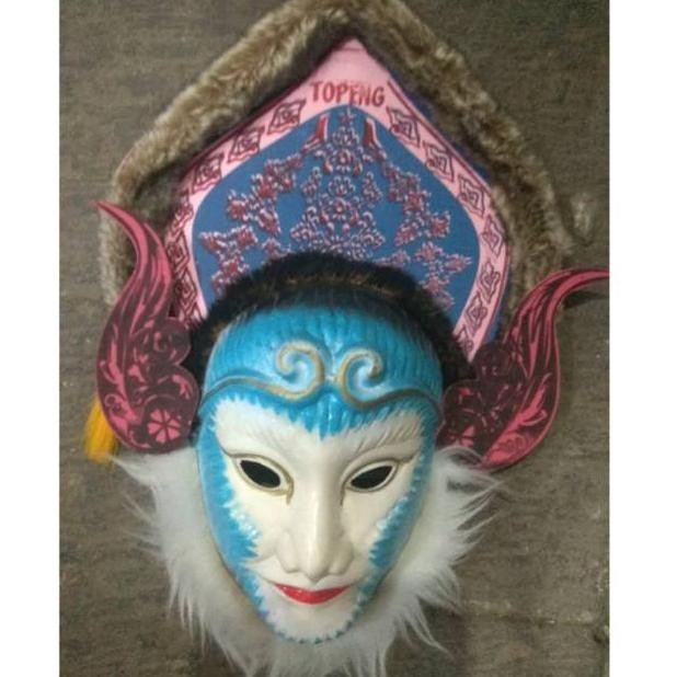 Jual Topeng Kera Putih Hanoman - Monyet - Mainan Anak Tradisional Murah ...