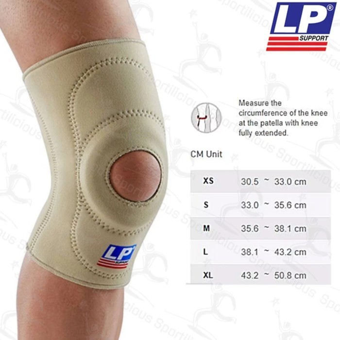 Jual Knee Lp Support Open Patella 708 / Open Patella Lp708 /Lp 708 ...
