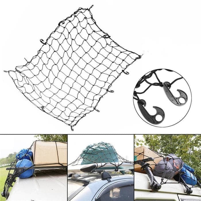 Jual Terhemat Cargo Net Atap Mobil Jaring Bagasi Barang Net Car Roof ...
