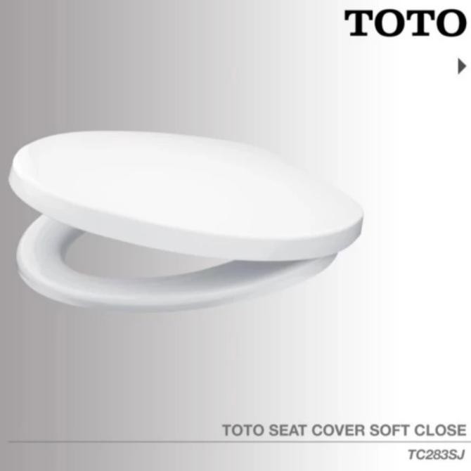 Jual TOTO TC283SJ | DUROPLAST SEAT & COVER SOFT CLOSING TUTUP KLOSET ...