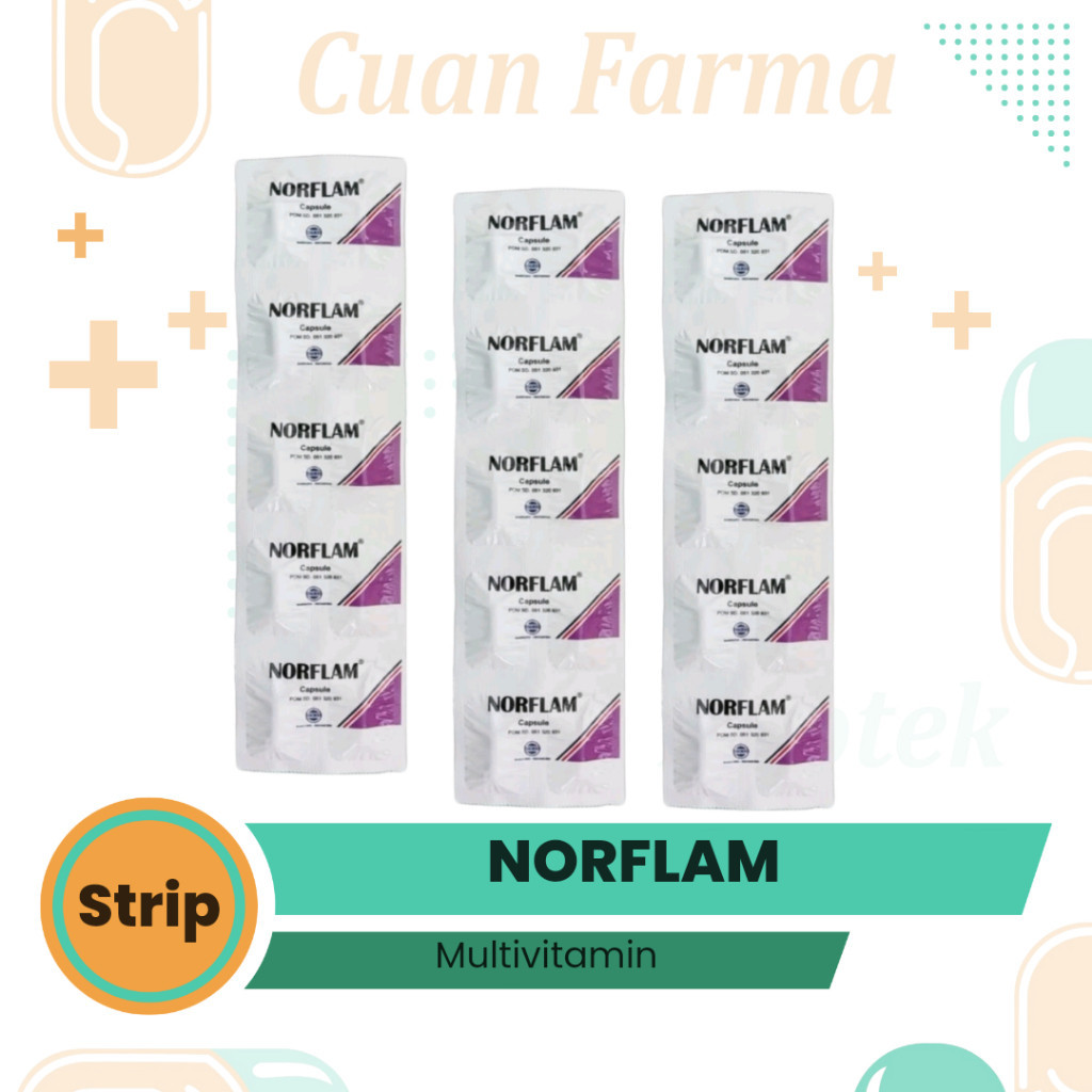 Jual NORFLAM STRIP | Shopee Indonesia
