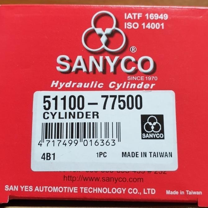 Jual Jual Master Rem Assy Bm Atas Futura 51100-77500 Sanyco | Shopee Indonesia