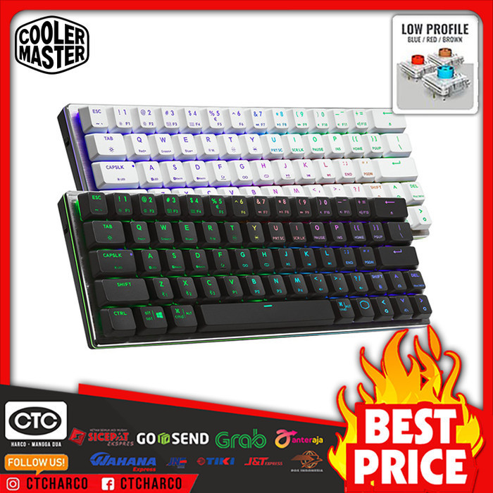 Jual Ready Keyboard Gaming Cooler Master MasterKeys SK622 Wireless 60% ...