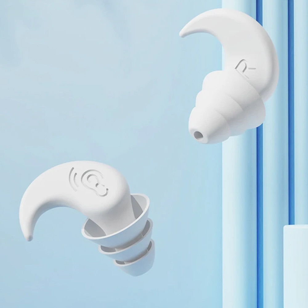 Jual TaffSPORT Penutup Telinga Earplug Shark Fin Waterproof Silicone ...
