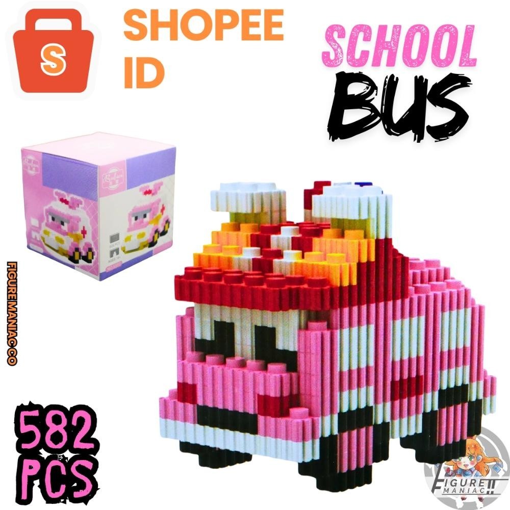 Jual [FM] - BRICKS / NANOBLOCK VEHICLE EDITION BIG SIZE / SIZE BESAR 600 BALOK ORIGINAL PRODUK ...
