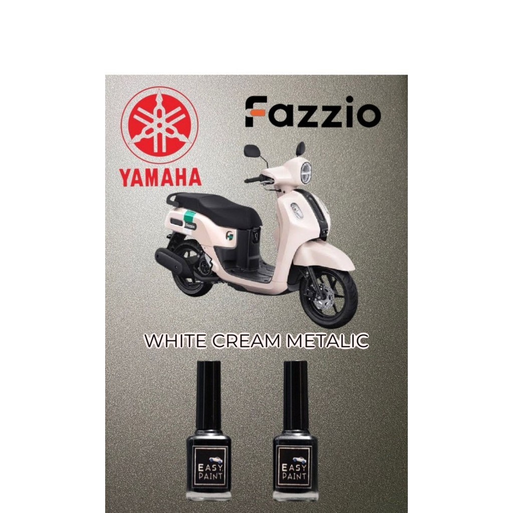 Jual Cat Oles Motor Beige Cream Metalic Yamaha Fazzio Fazio Putih Krem ...