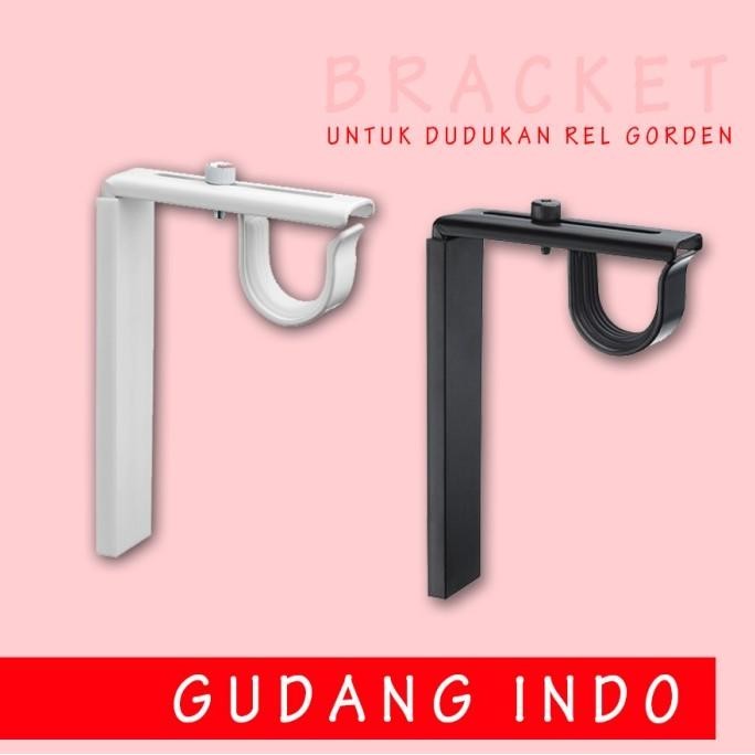 Jual Braket Dinding/Plafon Dudukan Rel Gorden Breket Saja / Bracket ...