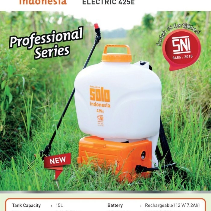 Jual Sprayer Solo 425E Sprayer elektrik Aki Mesin Semprot rumput K01 ...