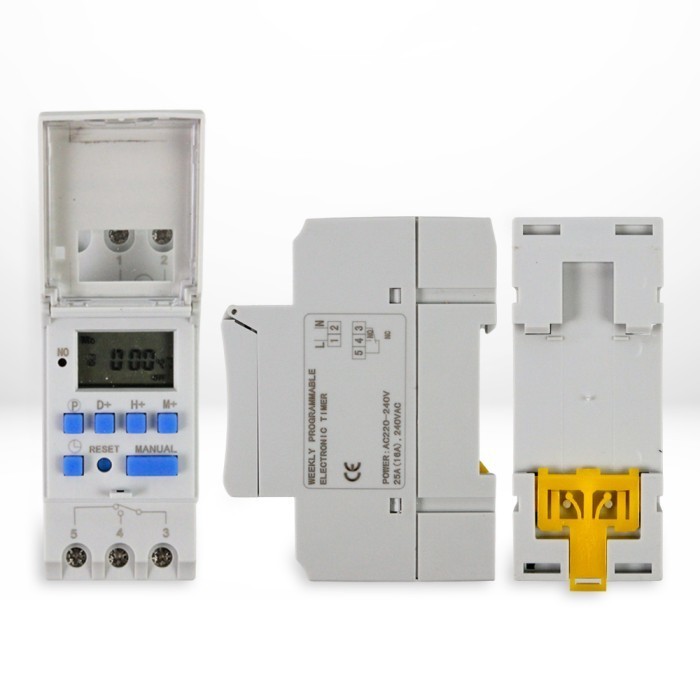 Jual Mcb Timer Programmable Switch Relay 220V Digital On Off Din Rail ...