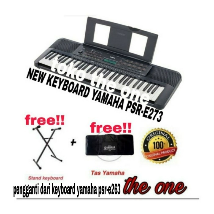Jual NEW KEYBOARD YAMAHA PSR E263/PSRE 263/PSRE263 . RESMI YAMAHA ...