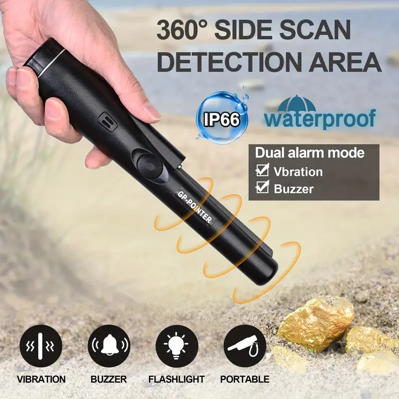 Jual Detektor Logam Metal Pinpointer Garrett Waterproof - 22001 GP-Pointer | Shopee Indonesia