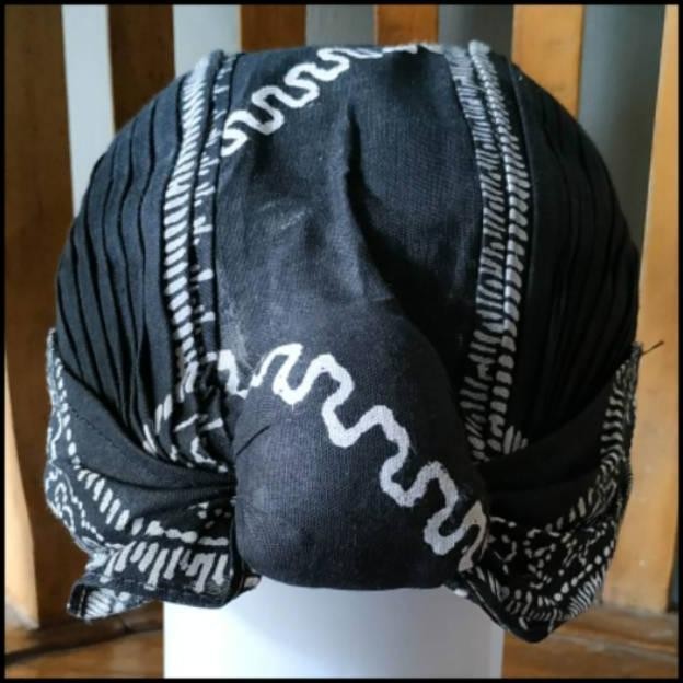 Jual Promo Hut Kemerdekaan Blangkon Jogja Jebeh Lipat Motif Wulung ...