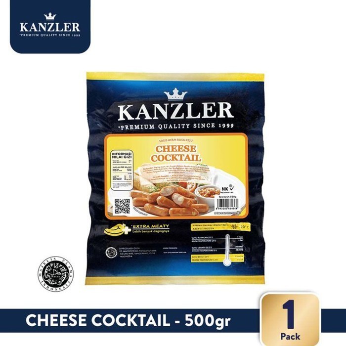 Jual best produk] Kanzler Sosis Chese Cocktail | Shopee Indonesia