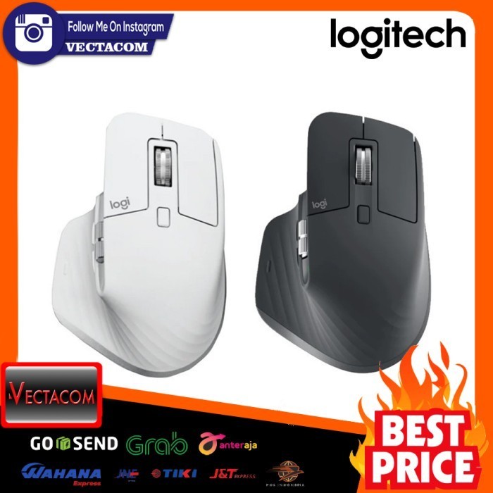 Jual Mouse Logitech MX MASTER 3S - Performance Wireless - Graphite ...