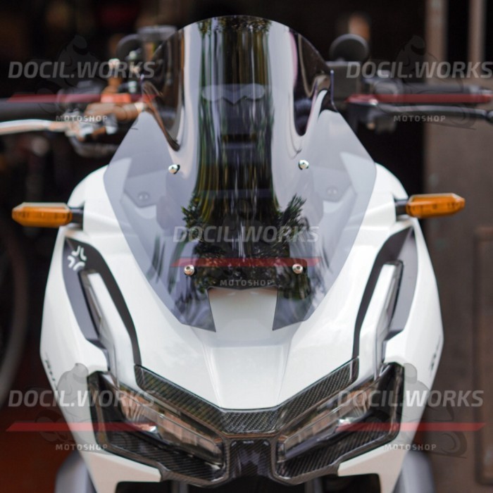 Jual Windshield Visor Adv 150 160 Model Tdr Ocito Taring Mini Tebal 4 ...