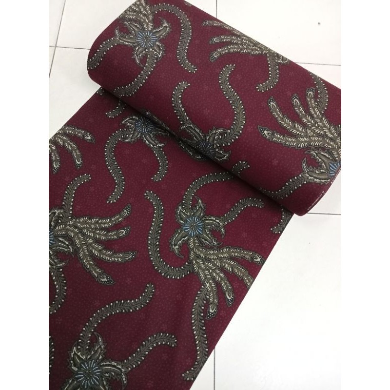 Jual kain batik katun halus exclusive batu Raden original // bahan batik katun Gusti Buwono ...