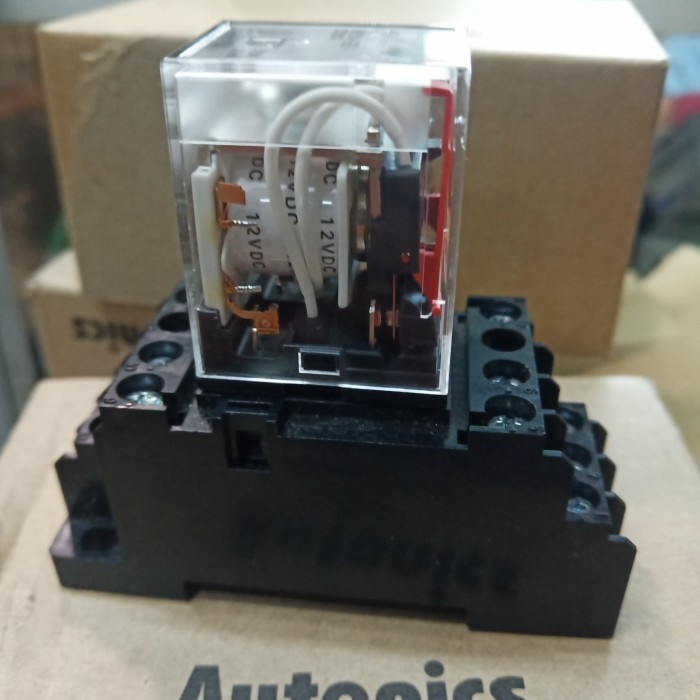 Jual Relay OMRON MY4-GS 12VDC 14pin original | Shopee Indonesia