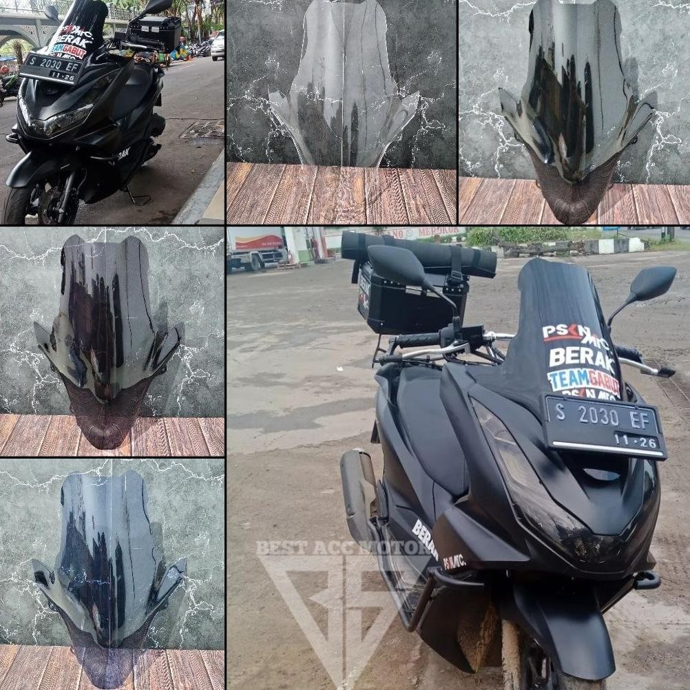 Jual WINDSHIELD HONDA PCX 160 CC 2021 2022 VISOR PCX 160 2021 2022 ...
