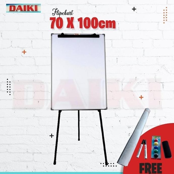 Jual Jual Flipchart Papan Tulis Daiki Non Magnetic Uk 70X100 Cm ...