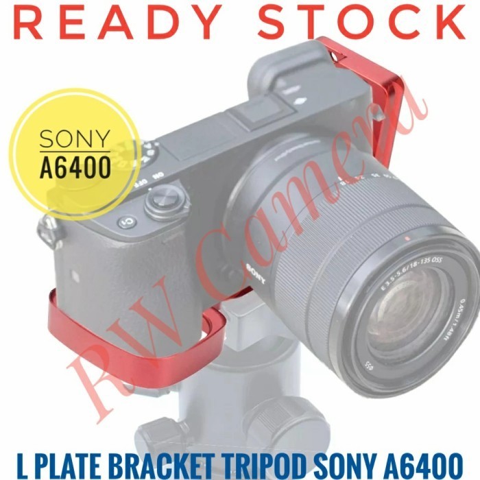 Jual L Plate Sony A6400 Quick Release Plat Tripod Shape Alpha 6400 Rig ...