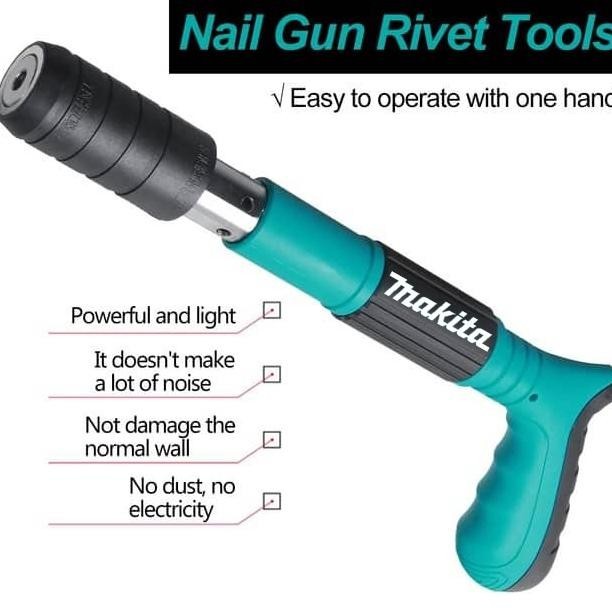 Jual DFG Ready Stock+Nail Gun Fastening Gun Ramset Gun Alat Paku Tembak ...