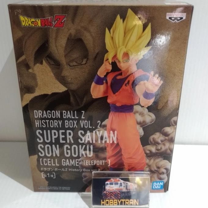 Jual BANPRESTO HISTORY BOX VOL 2 SUPER SAIYAN SON GOKU CELL GAME ...