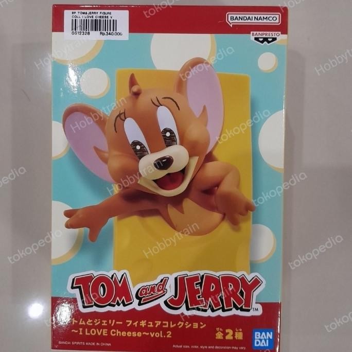 Jual BANPRESTO TOM AND JERRY I LOVE CHEESE VOL 2 JERRY FIGURE | Shopee ...