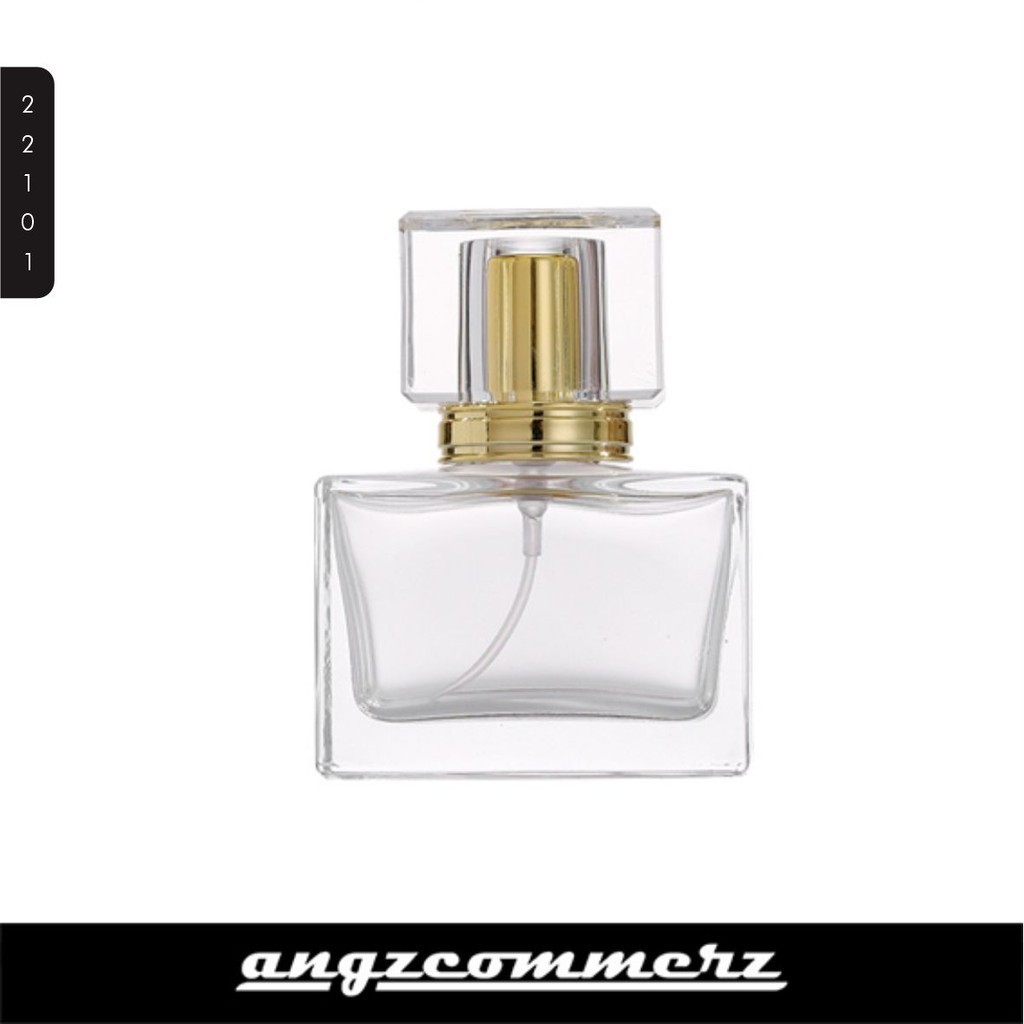 Jual Botol Parfum Kaca Tebal Botol Channel Elegant Bayonet Press 30ml ...