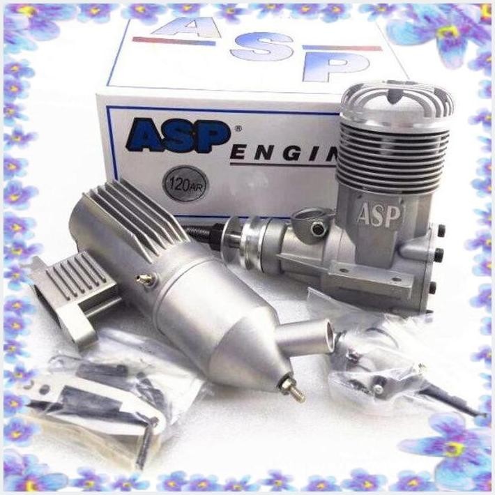 Jual [CKD] ENGINE PESAWAT ASP 120AR TWO STROKE GLOW ENGINE | Shopee ...