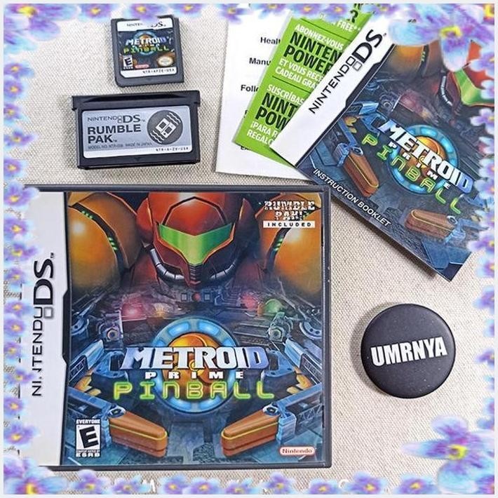 Jual [UMR] KASET ORIGINAL METROID PRIME PINBALL NINTENDO DS 3DS NDS ...
