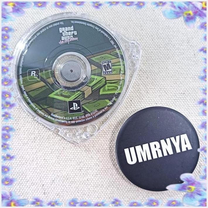 Jual [UMR] GRAND THEFT AUTO VICE CITY STORIES GTA KASET PSP UMD CD DISK ...