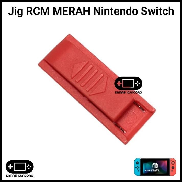 Jual Jig Rcm Merah Nintendo Switch Custom Cfw Tool Sakelar Loader ...