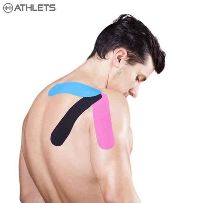 Jual ATHLETS Kinesio Tape Plester Otot Muscle Tapping Kinesiology ...