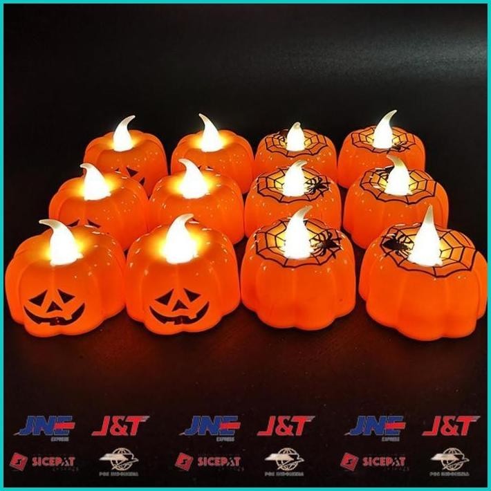 Jual BISMILLAH LALA LAMPU LILIN LABU PUMPKIN LAMP HIASAN PESTA ...
