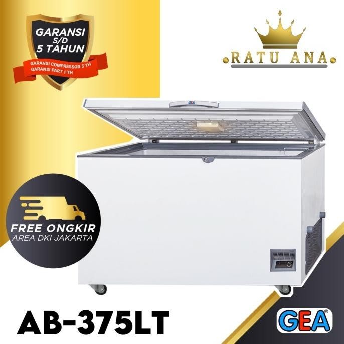 Jual [New] Chest Freezer Gea Ab-375-Lt Freezer Pembeku Low Temp ...