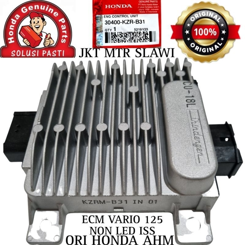 Jual 30400-KZR-B31 ecu ecm vario 125 cbs iss ada idling stop tahun 2011 -2014 ori Honda AHM ...