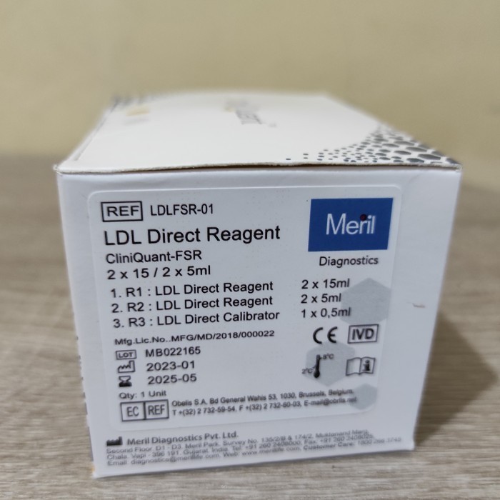 Jual Reagen LDL Direct Meril 40 ml - LDL Cholesterol Direk 40ml ...