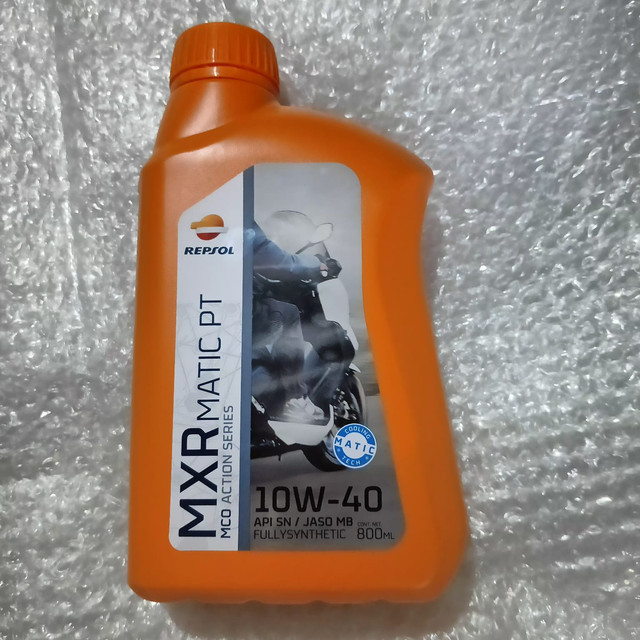 Jual Oli Repsol Mxr Matic Platinum Pt 10W40 Api Sn Full Synthetic 800Ml ...