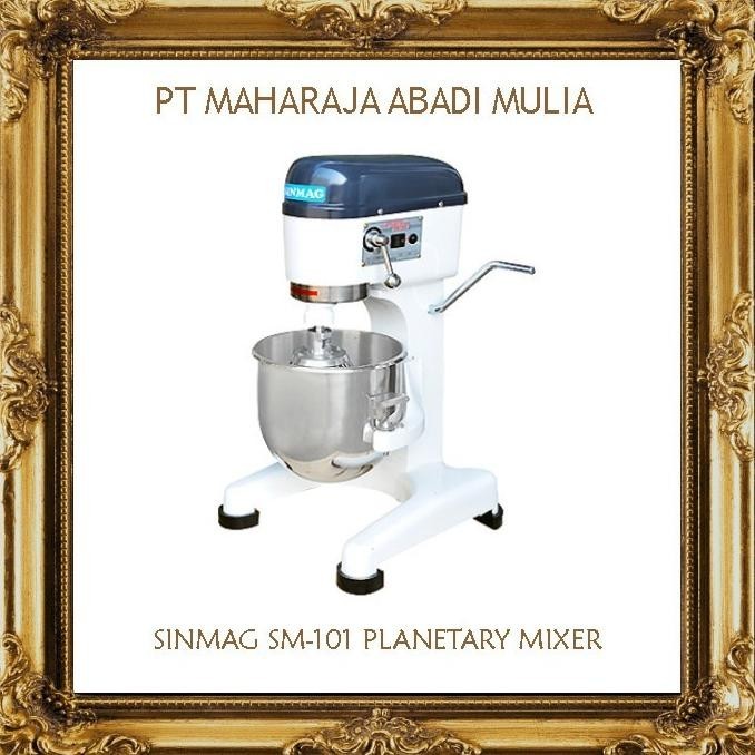Jual [Ready] Planetary Mixer Sinmag Sm-101 10 Liter 1Kg Tepung | Shopee Indonesia