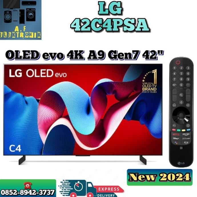 Jual [Promo] Lg 42C4Psa Oled Evo 4K Smart Tv 42 Inch A9 Gen 7 / 42C4 ...