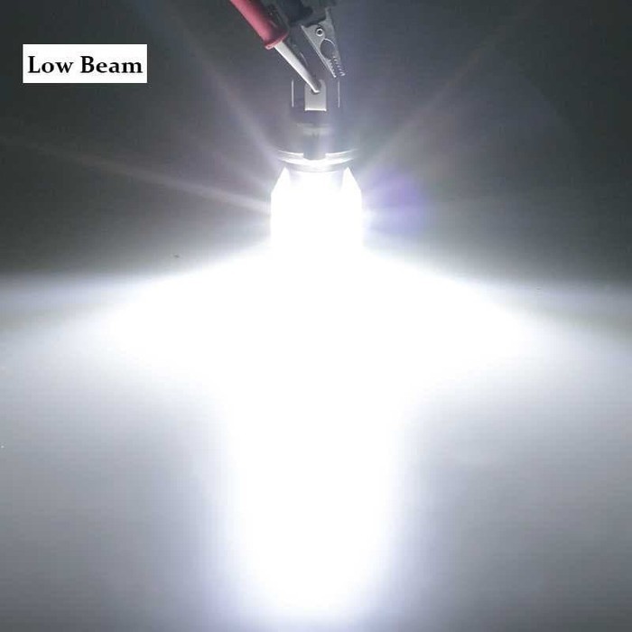 Jual Set Lampu Mobil Led Cob H 4 - H4 Head Lamp Hi/Lo Beam Super Terang ...