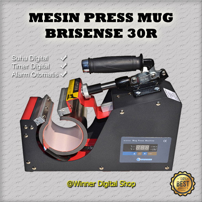 Jual Mesin Press Mug Digital Brisense | Shopee Indonesia