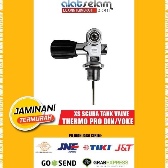 Jual Hits!! Xs Scuba Tank Valve Thermo Pro Din/Yoke 3000Psi / Kepala ...