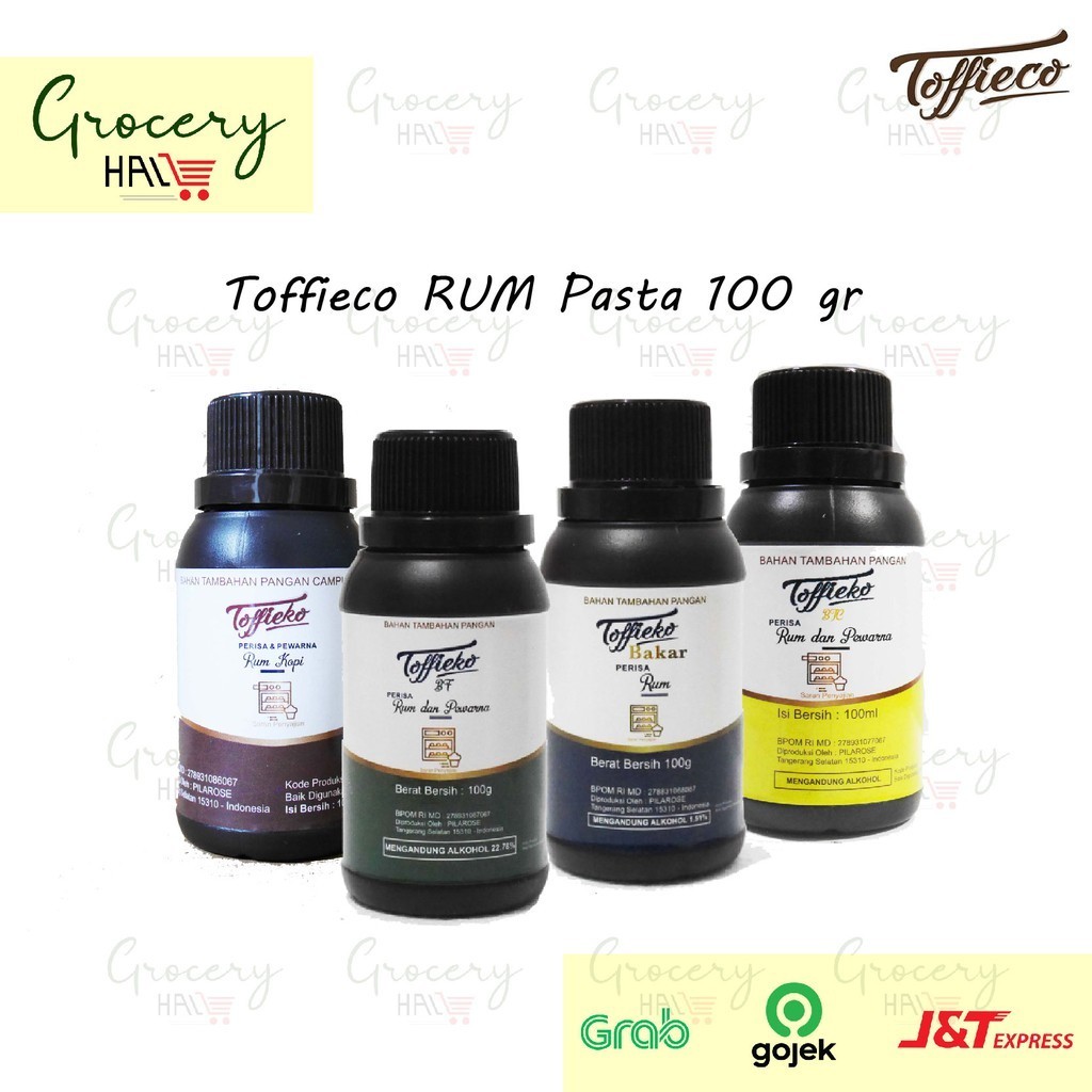 Jual PASTA TOFFIECO RUM / TOFFIEKO 100 GRAM ( RUM BAKAR / RUM KOPI ...