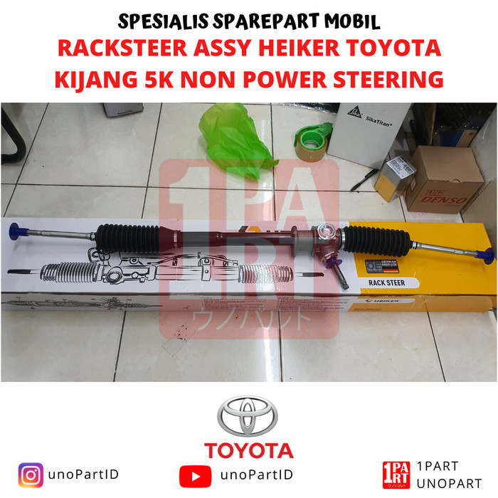 Jual Ready Racksteer Assy Heiker Toyota Kijang 5K Non Power Steering 45510-27050 | Shopee Indonesia