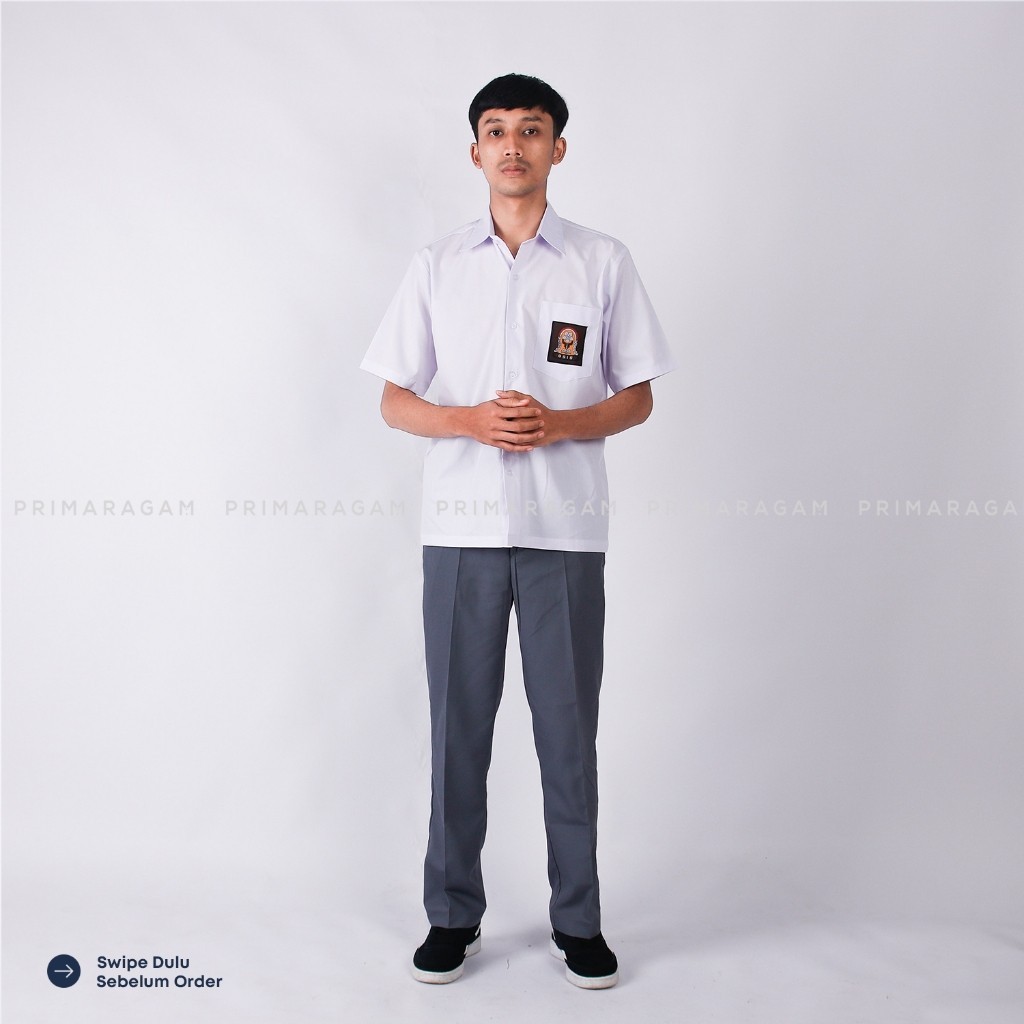 Jual Seragam Sekolah Sd Smp Sma Laki Cewek 1Set Pakaian Cowok Biru Pria ...