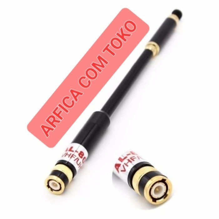 Jual ANTENA AL-800 BNC VHF/UHF JARAK JAUH ANTEN HT ICOM V80 U80 | Shopee Indonesia